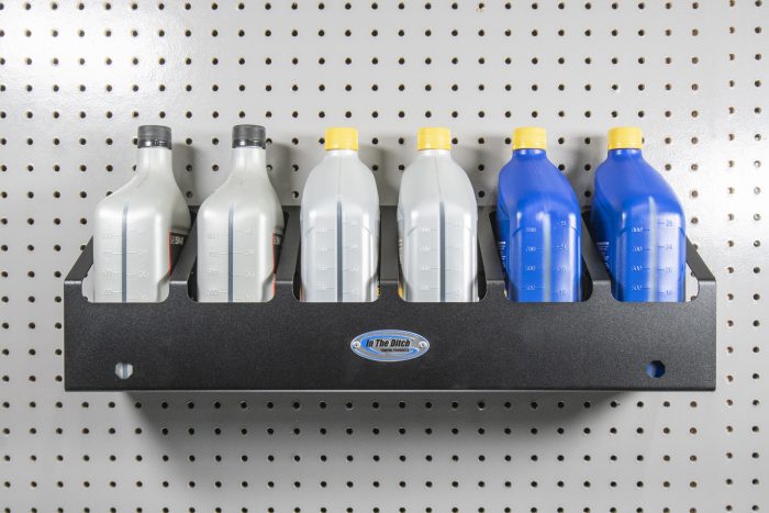 6 Quart Oil Bottle Holder 6 Can Rack - In The Ditch Towing Products